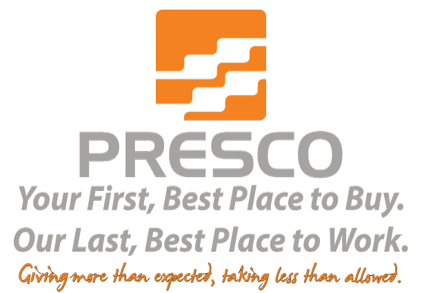 Presco Logos, Fonts and Colors