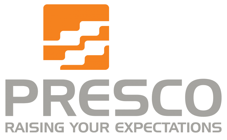 Presco Logos, Fonts and Colors